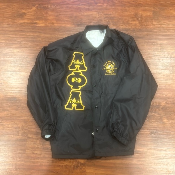 Jackets & Coats | Dri Fit Alpha Phi Alpha Fraternity Letterman Jacket ...